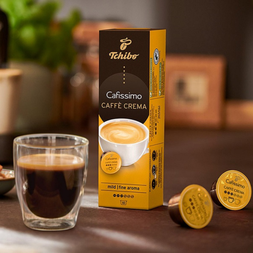 Cafea Cafissimo Caffe Crema Fine Aroma, 10 capsule, 75 g
