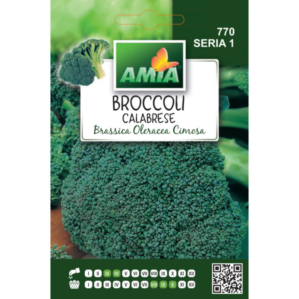 Seminte de broccoli Calabrese Amia, 3 g