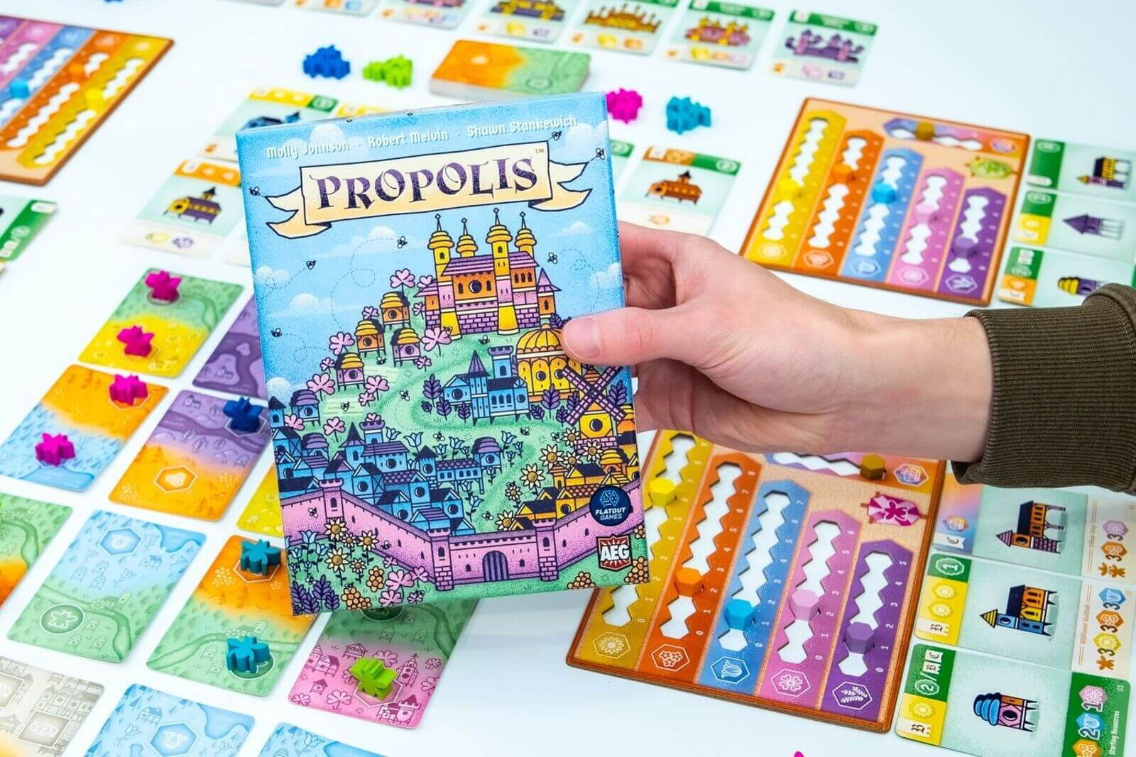 Propolis (EN) – Joc de societate cu plasare de muncitori