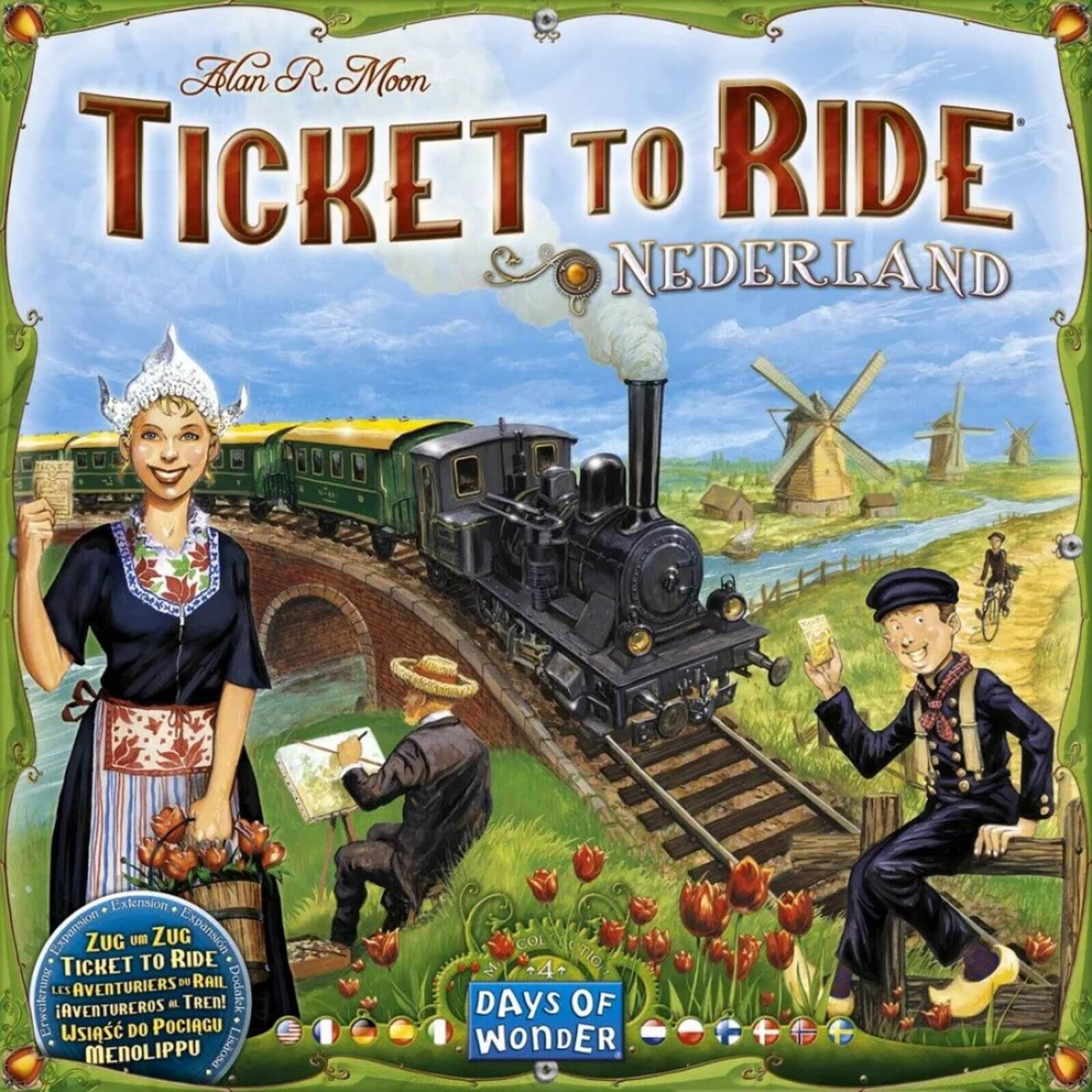 Ticket to Ride Map Collection 4 Nederland | Extensie Joc de Societate