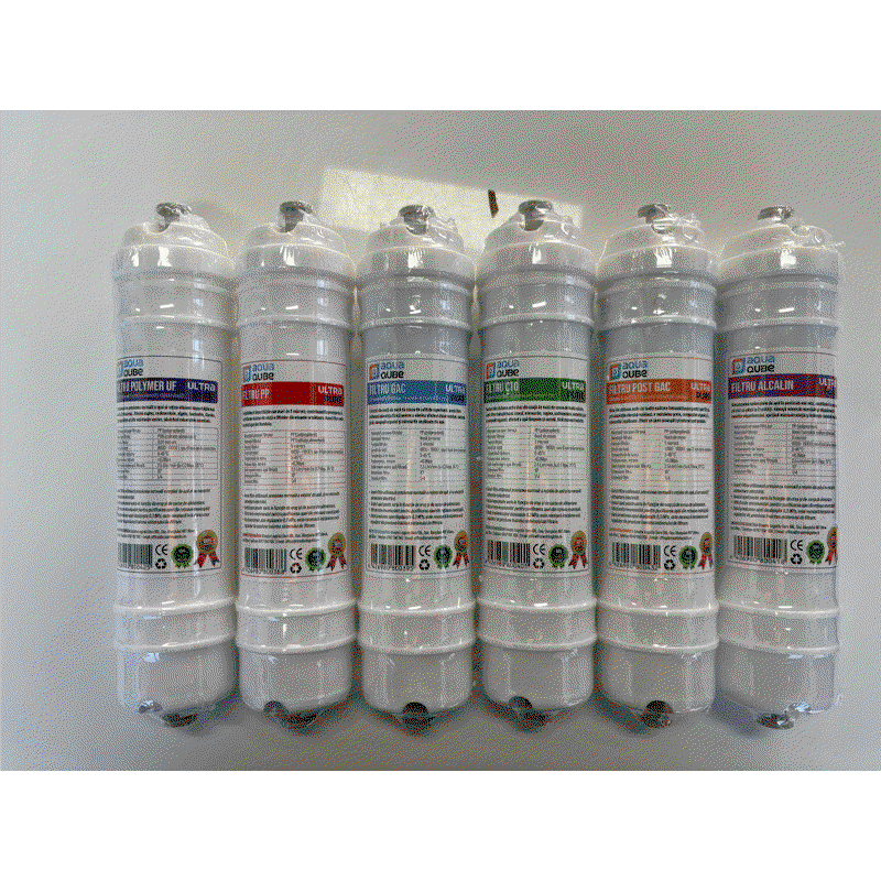 SET REZERVE SISTEM ULTRA PURE 6 STADII FILTRARE+ALCALINIZARE